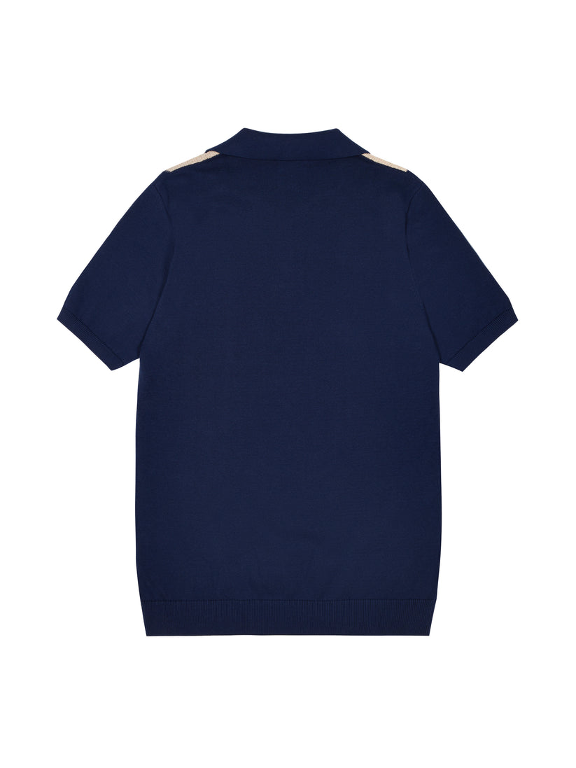 Original Polo - Navy/Cream – Slycker